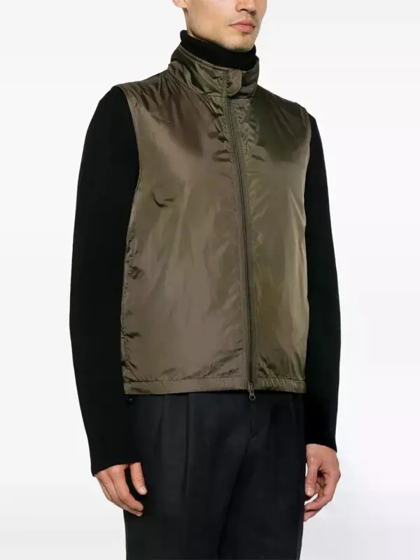 Aspesi Technical Zipped-up Gilet
