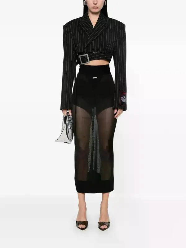 JEAN PAUL GAULTIER Knitted Maxi Skirt