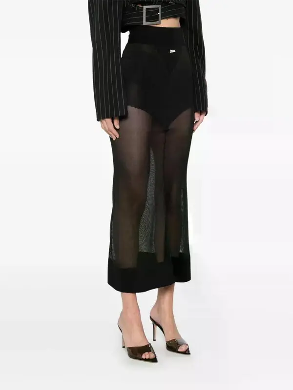 JEAN PAUL GAULTIER Knitted Maxi Skirt