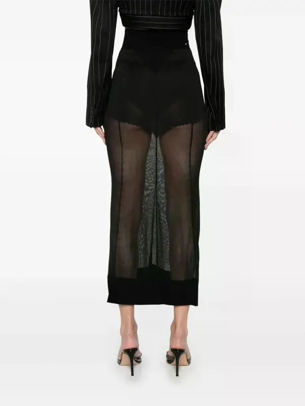 JEAN PAUL GAULTIER Knitted Maxi Skirt