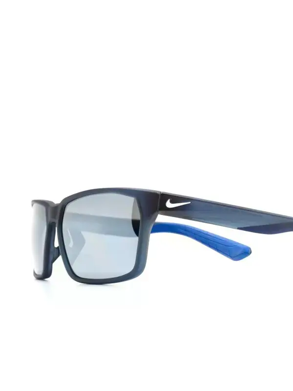 Nike Maverick Rectangle Frame Sunglasses - Blue