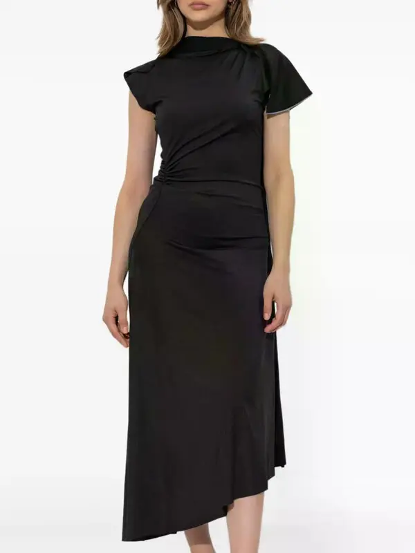 Victoria Beckham Asymmetrical Draped Dress