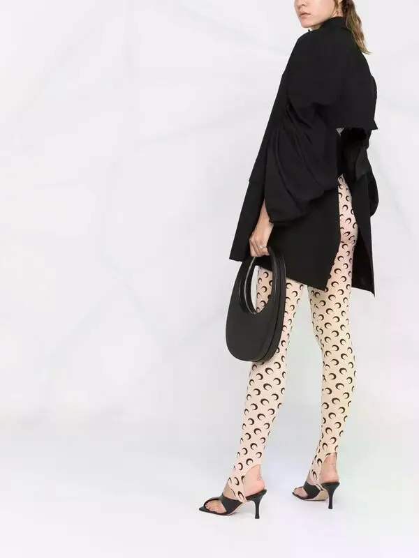 MARINE SERRE All Over Moon Pattern Leggings