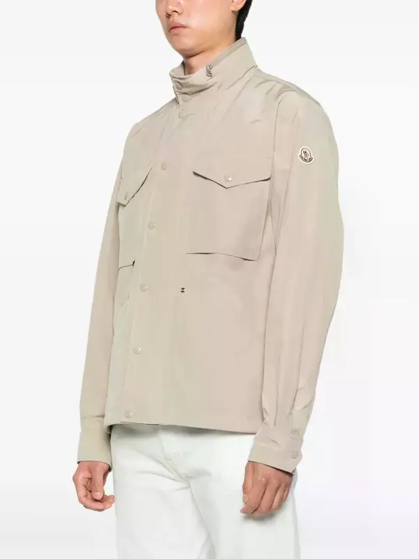 Moncler Logo-patch Bomber Jacket
