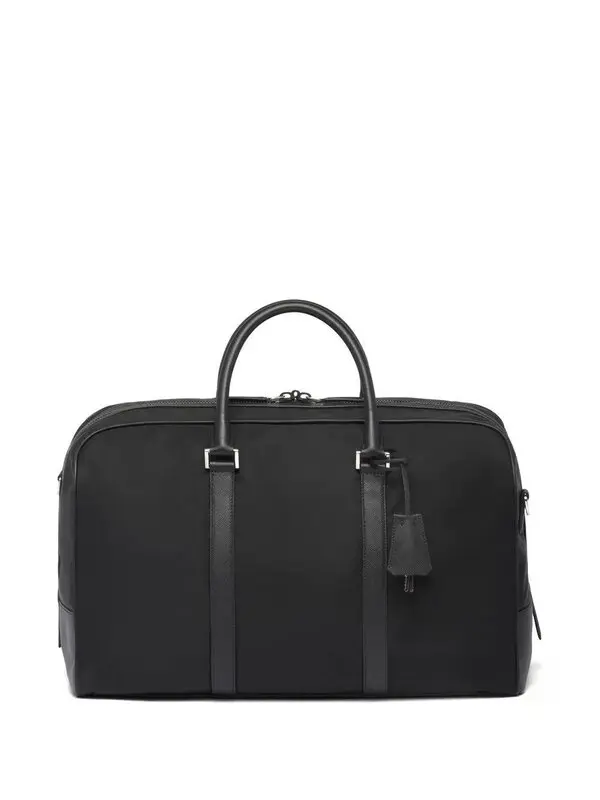 Prada Re-nylon And Saffiano Leather Duffle Bag