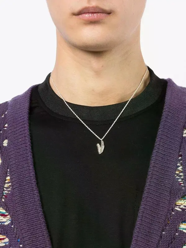 LOVENESS LEE V Alphabet Pendant Necklace