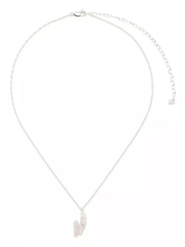 LOVENESS LEE V Alphabet Pendant Necklace