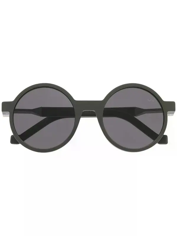 VAVA EYEWEAR Oversized Round Frame Sunglasses - Grey