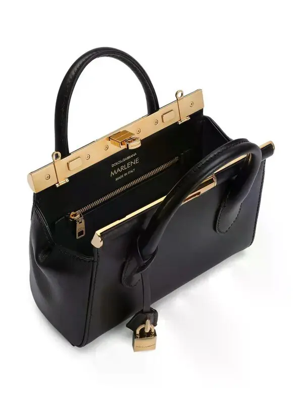 Dolce & Gabbana Mini Marlene Day Leather Tote Bag