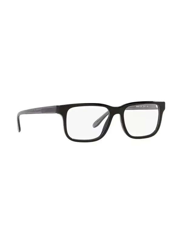 Emporio Armani Acetate Square Frame Eyeglasses