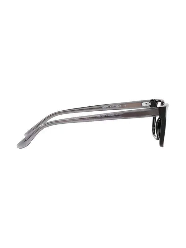 Emporio Armani Acetate Square Frame Eyeglasses
