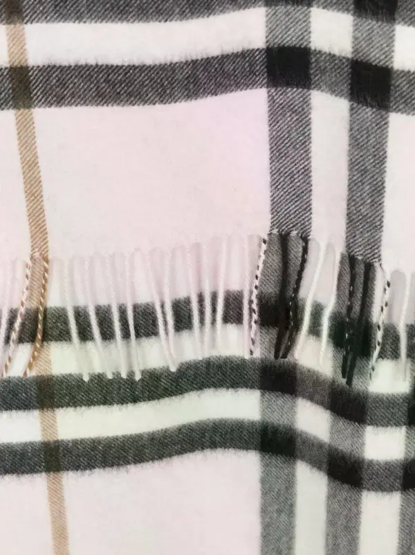 Burberry Check Cashmere Scarf