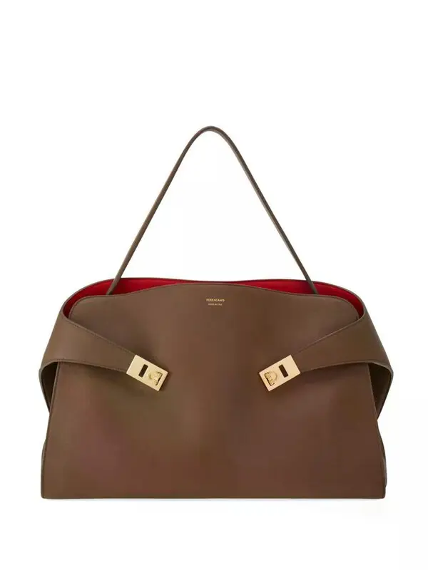 FERRAGAMO Medium Hug Shoulder Bag