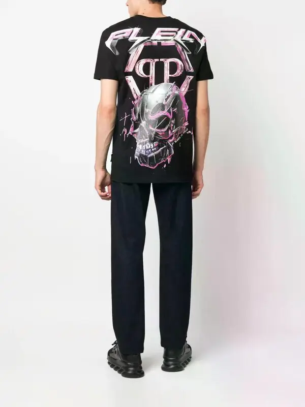 Philipp Plein Ss Chrome Round-neck T-shirt