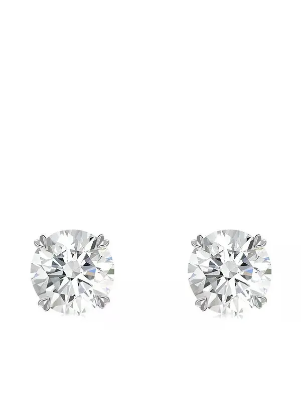 PRAGNELL 18kt White Gold Windsor Diamond Studs - Silver