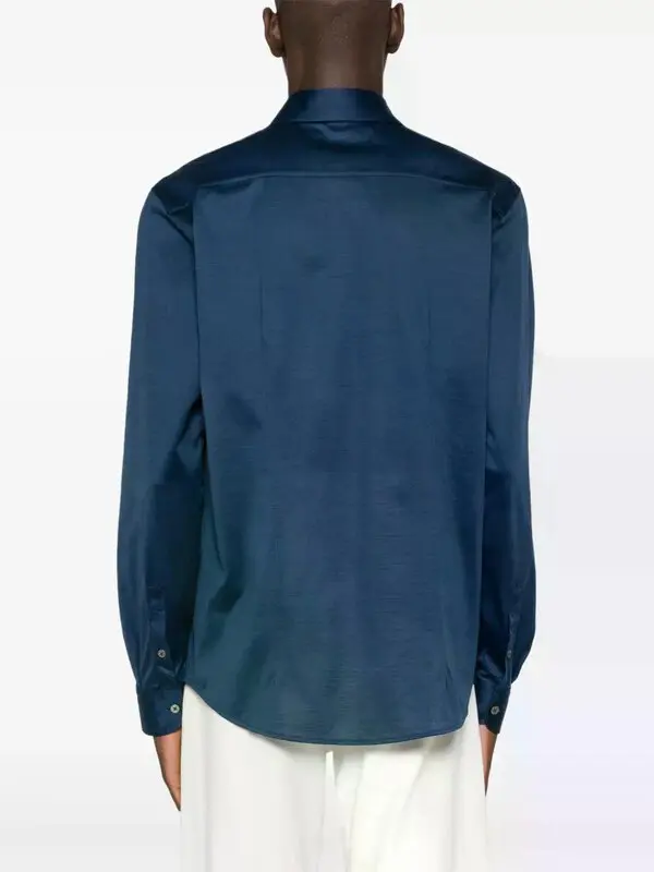 D4.0 Classic-collar Cotton Shirt