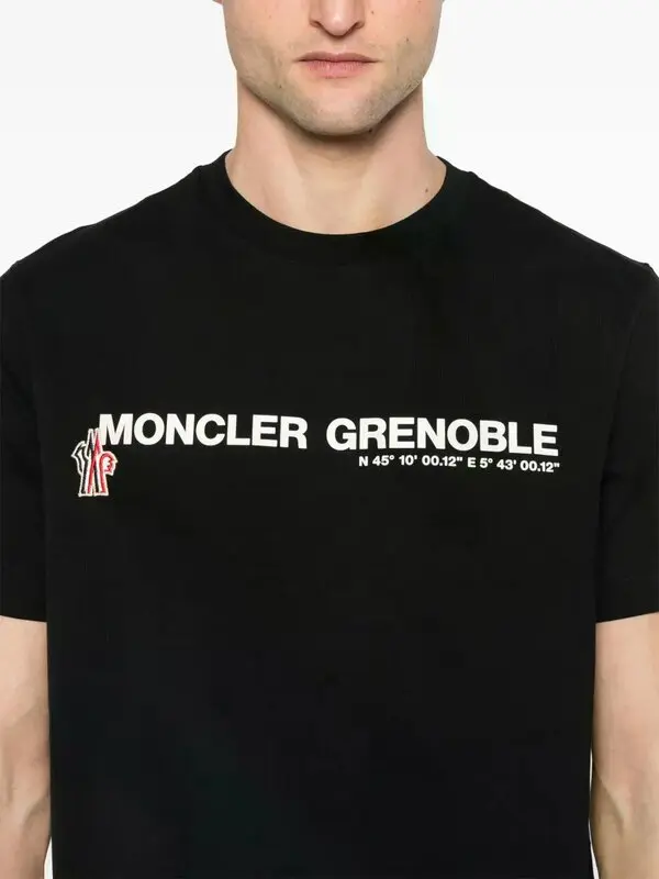 Moncler Graphic-print Crew-neck T-shirt