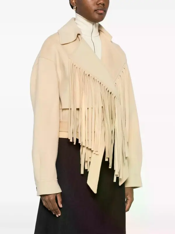 Nanushka Fringe-detail Jacket