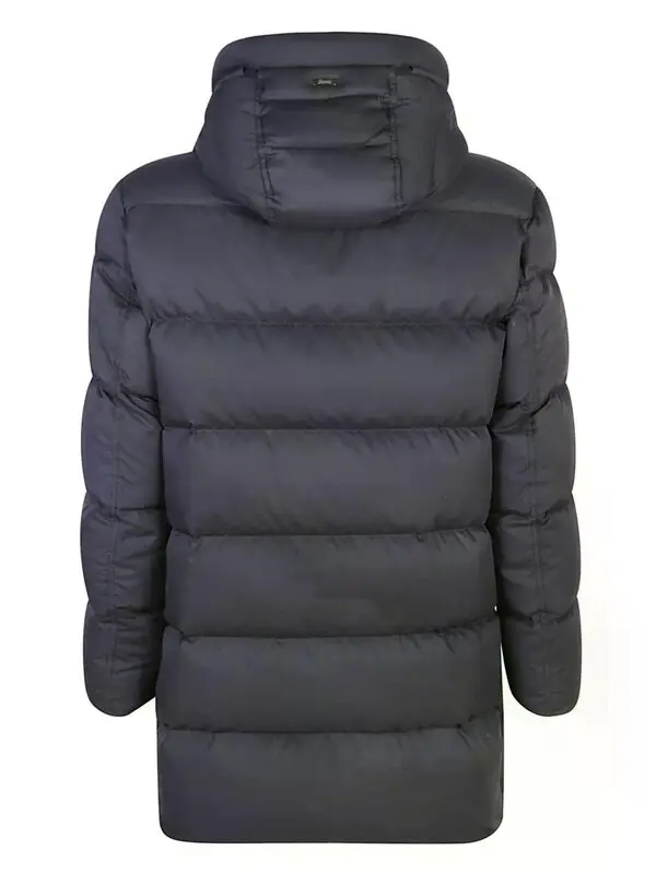 Herno Logo-plaque Padded Jacket - Blue