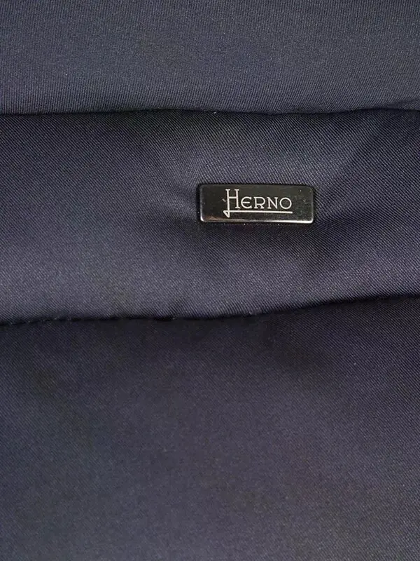 Herno Logo-plaque Padded Jacket - Blue
