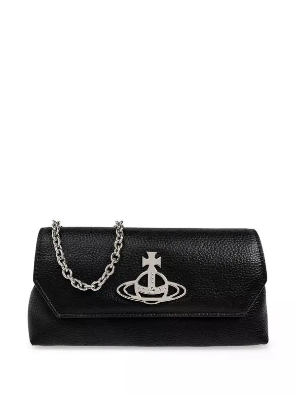VIVIENNE WESTWOOD Orb-plaque Clutch Bag