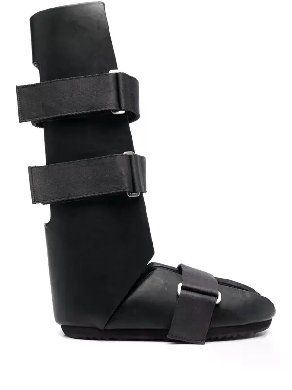 Rick Owens Splint Leather Knee Boots
