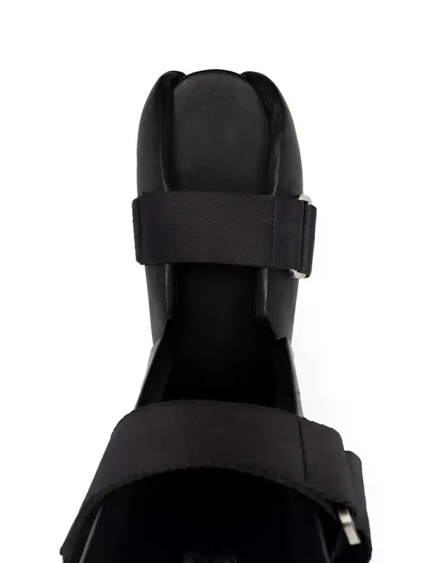 Rick Owens Splint Leather Knee Boots