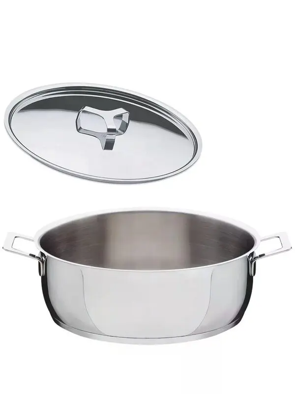 ALESSI Pots&pans Stainless Steel Casserole - Silver