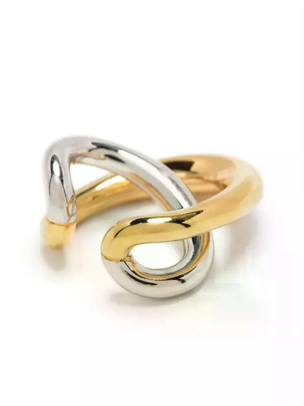 Charlotte Chesnais Initial Two-tone Ear Cuff