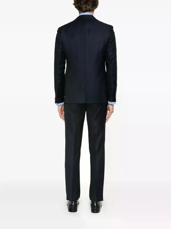 Tagliatore Virgin Wool Suit - Blue