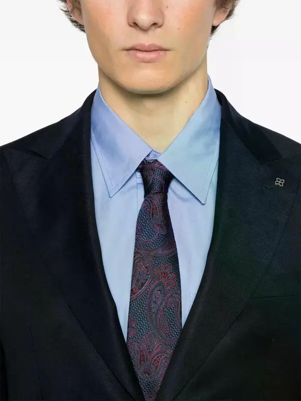 Tagliatore Virgin Wool Suit - Blue