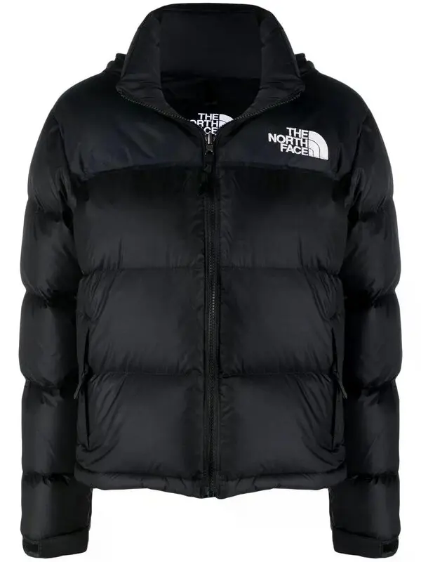 The North Face Embroidered-logo Puffer Jacket