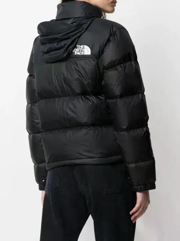The North Face Embroidered-logo Puffer Jacket