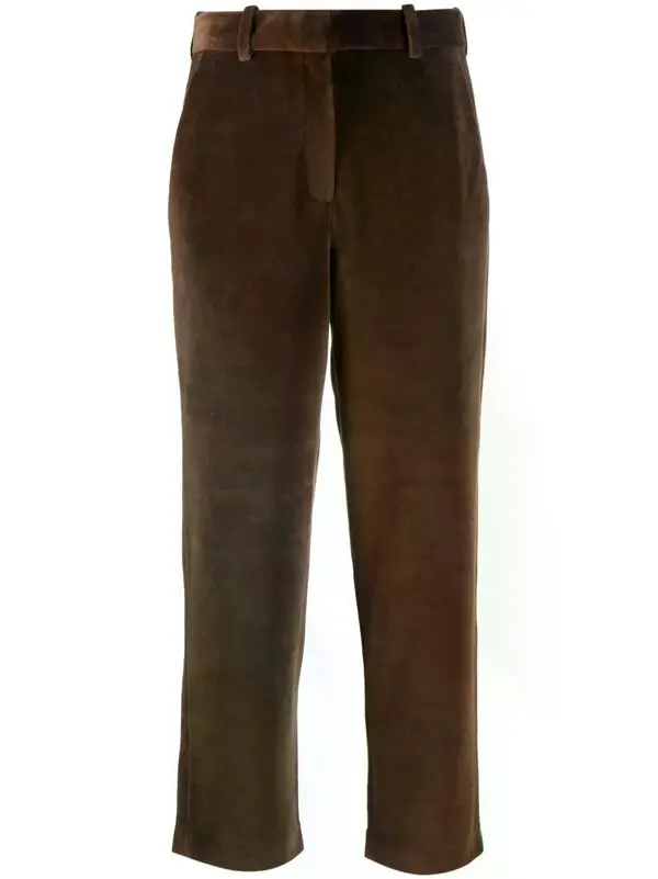 CIRCOLO 1901 Velour Chino Trousers