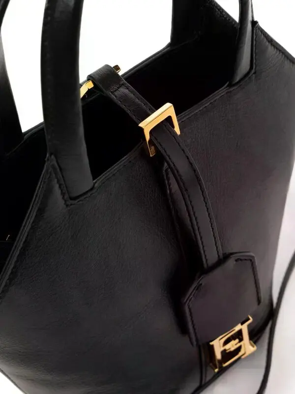 Elisabetta Franchi Small Tote Bag - Black
