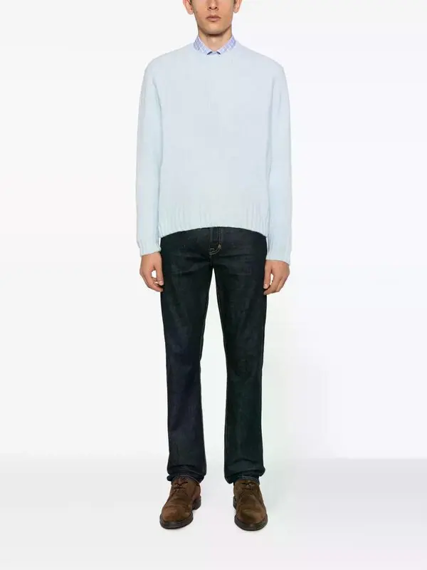 CRUCIANI Crew-neck Fine-knit Jumper