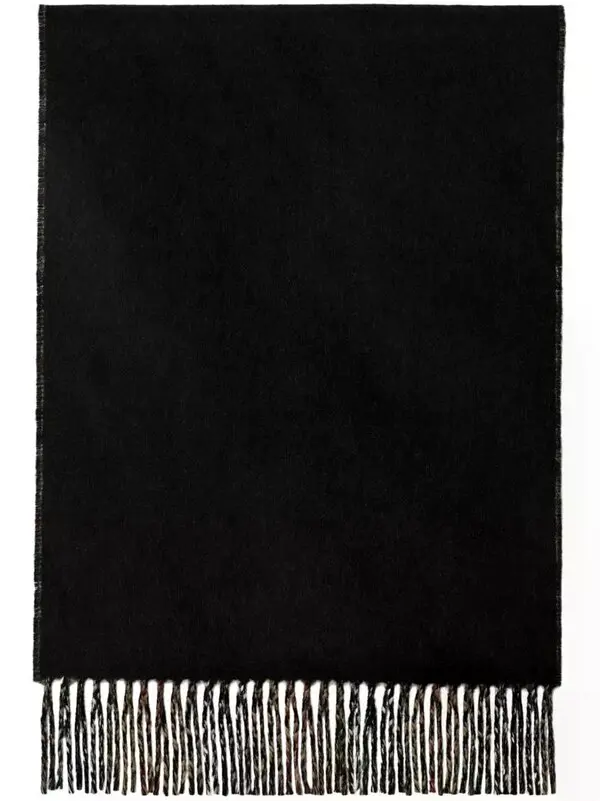 Burberry Nova-check Cashmere Scarf - Black