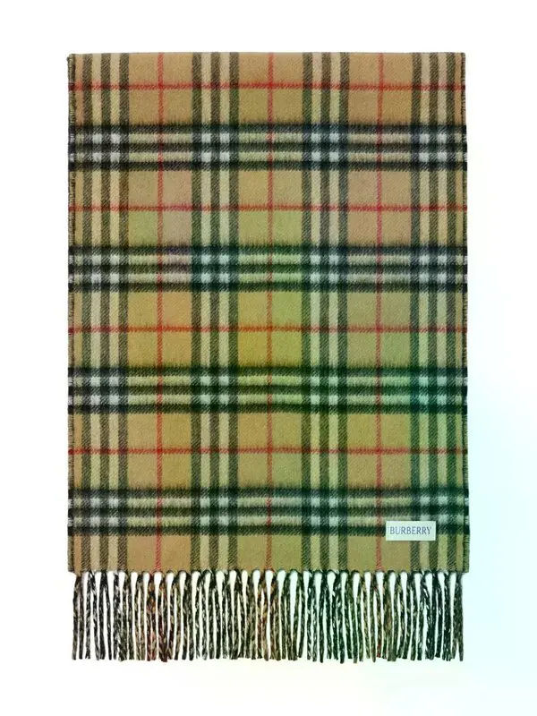 Burberry Nova-check Cashmere Scarf