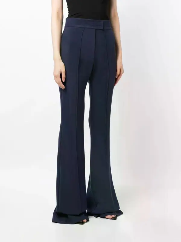Alex Perry High-waisted Flared Trousers