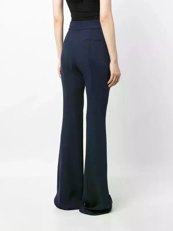 Alex Perry High-waisted Flared Trousers