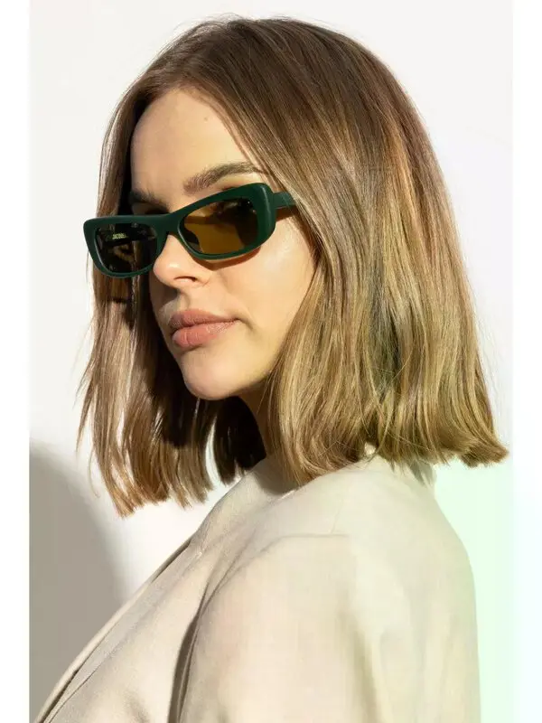 Jacquemus X Linda Farrow Les Lunettes Capri Sunglasses - Green