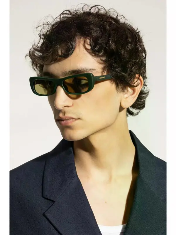 Jacquemus X Linda Farrow Les Lunettes Capri Sunglasses - Green