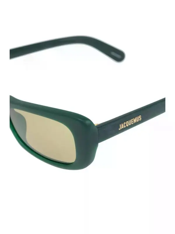 Jacquemus X Linda Farrow Les Lunettes Capri Sunglasses - Green