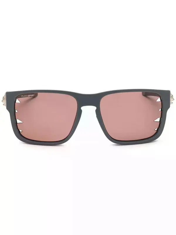 PLEIN SPORT Square-frame Tinted Sunglasses - Grey