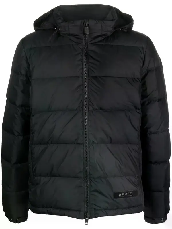 Aspesi Padded Puffer Jacket - Black