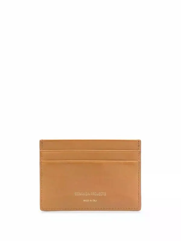 COMMON PROJECTS Logo-stamp Cardholder