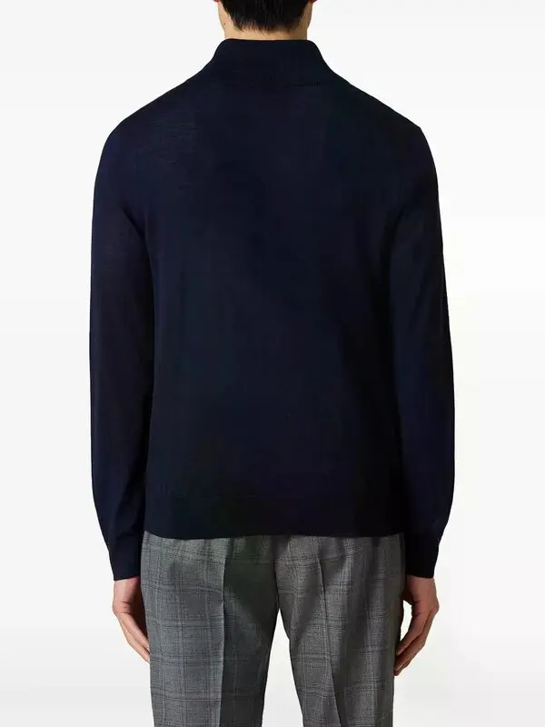Paul Smith Merino Wool Jumper - Blue
