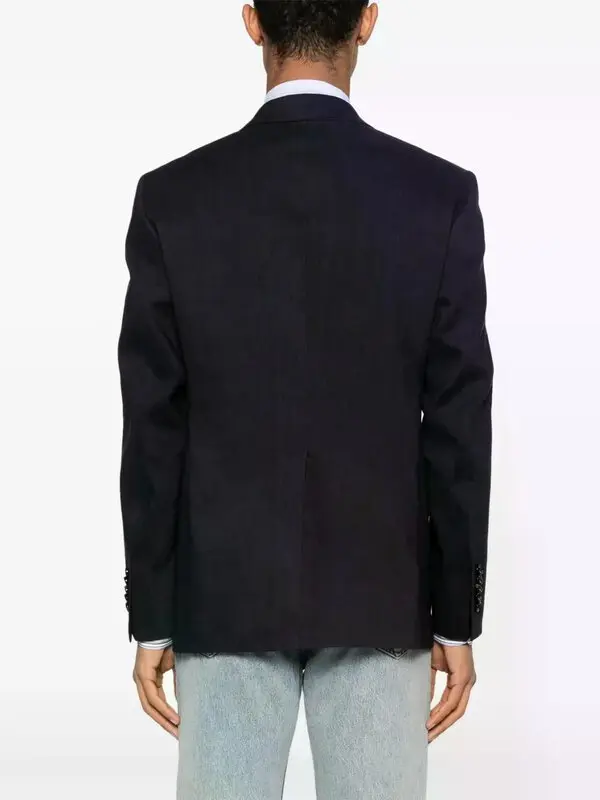 Tagliatore Double-breasted Blazer - Blue