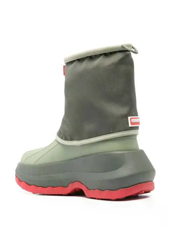 Hunter X Kenzo Logo-patch Boots