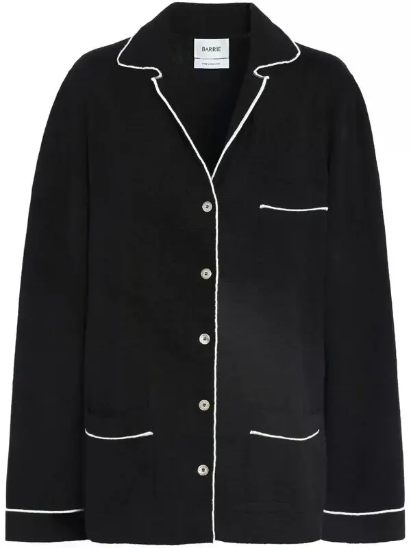 BARRIE Ultra-fine Shirt - Black